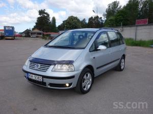 Volkswagen Sharan 2004 Rīga, ar dzinēja tilpumu 1.90 L un nobraukumu 294 tūkst. km par 2350 €, foto 13 vietnē AUTOMOTO.COM.LV
