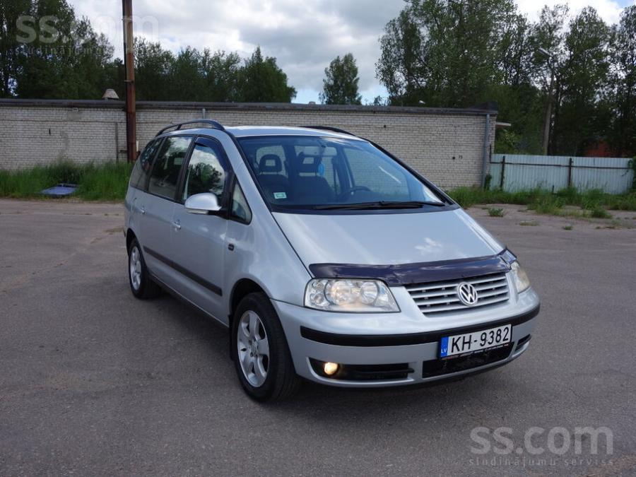 Volkswagen Sharan 2004 Rīga, ar dzinēja tilpumu 1.90 L un nobraukumu 294 tūkst. km par 2350 €, foto 30 vietnē AUTOMOTO.COM.LV