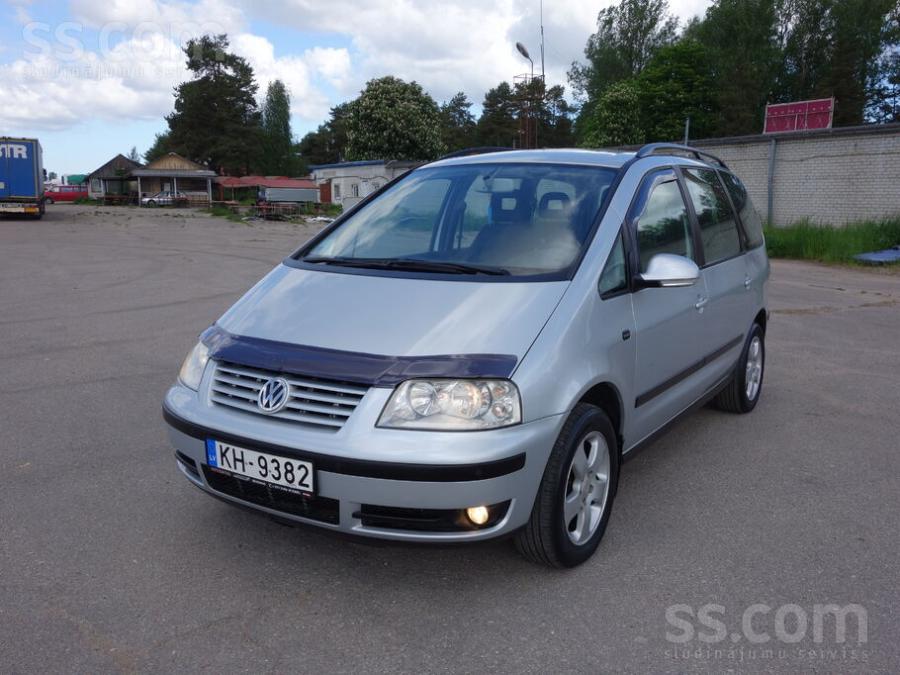 Volkswagen Sharan 2004 Rīga, ar dzinēja tilpumu 1.90 L un nobraukumu 294 tūkst. km par 2350 €, foto 31 vietnē AUTOMOTO.COM.LV
