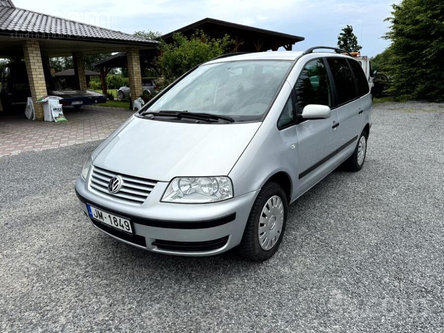 Volkswagen Sharan 2004 Saldus, ar dzinēja tilpumu 1.90 L un nobraukumu 0 tūkst. km par 2350 €, foto 1 vietnē AUTOMOTO.COM.LV