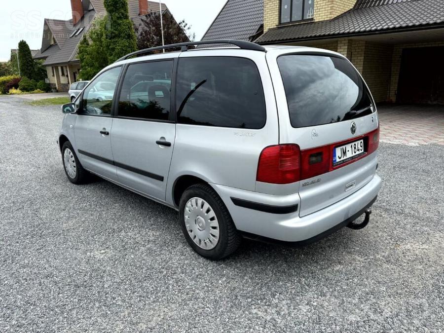 Volkswagen Sharan 2004 Saldus, ar dzinēja tilpumu 1.90 L un nobraukumu 0 tūkst. km par 2350 €, foto 7 vietnē AUTOMOTO.COM.LV