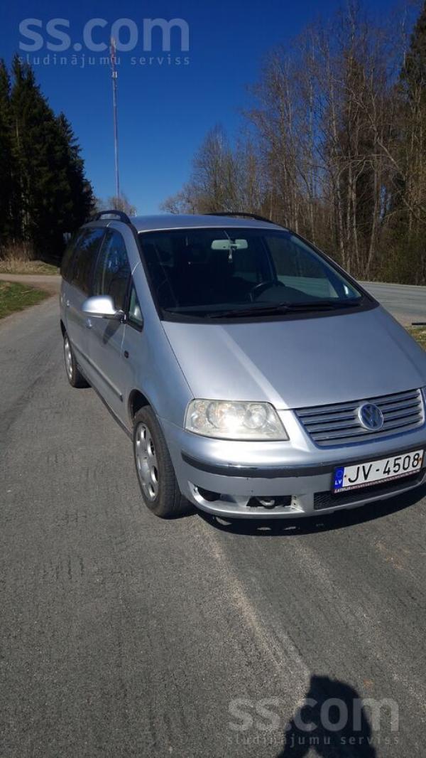 Фольксваген Шаран 2004 в Алуксне, объемом двигателя 1.90 л и пробегом 278 тыс. км за 2250 €, фото 6 на AUTOMOTO.COM.LV