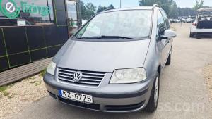 Volkswagen Sharan 2004 Rīga, ar dzinēja tilpumu 1.90 L un nobraukumu 263 tūkst. km par 1690 €, foto  vietnē AUTOMOTO.COM.LV