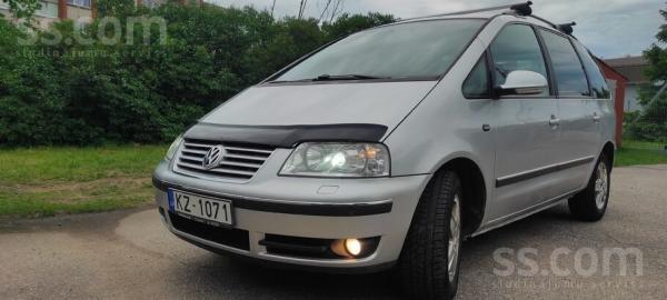 Volkswagen Sharan 2005 in Daugavpils, with an engine capacity of 1.90 L and mileage of 394 thousand km for 4300 €, photo 2 on AUTOMOTO.COM.LV