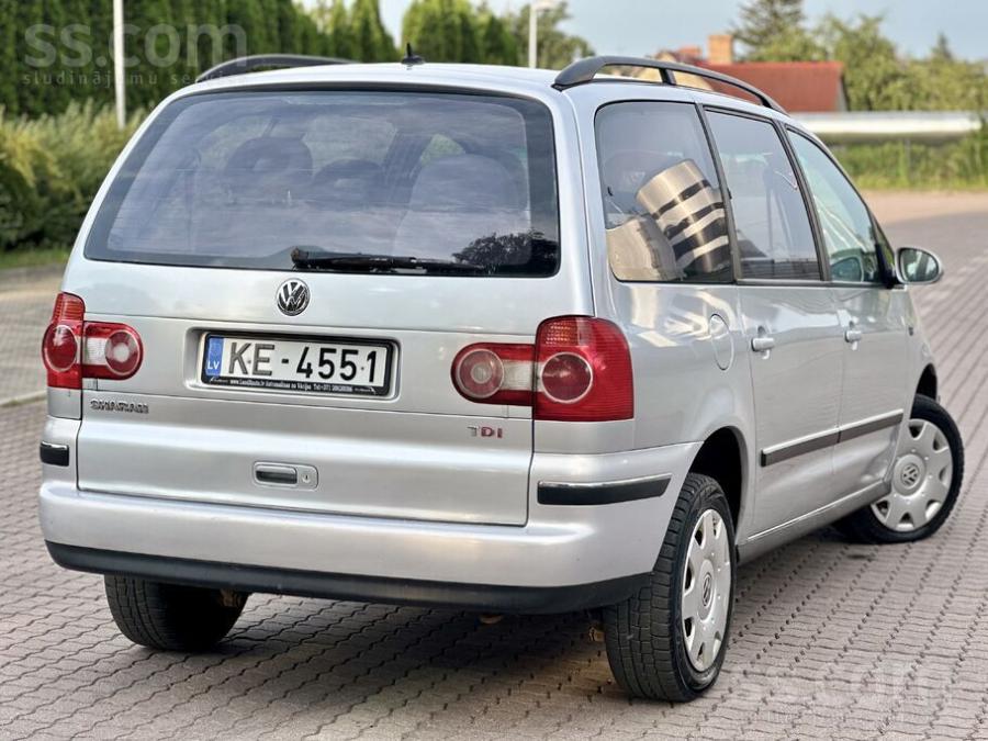 Volkswagen Sharan 2005 Jelgava, ar dzinēja tilpumu 1.90 L un nobraukumu 0 tūkst. km par 2450 €, foto 3 vietnē AUTOMOTO.COM.LV