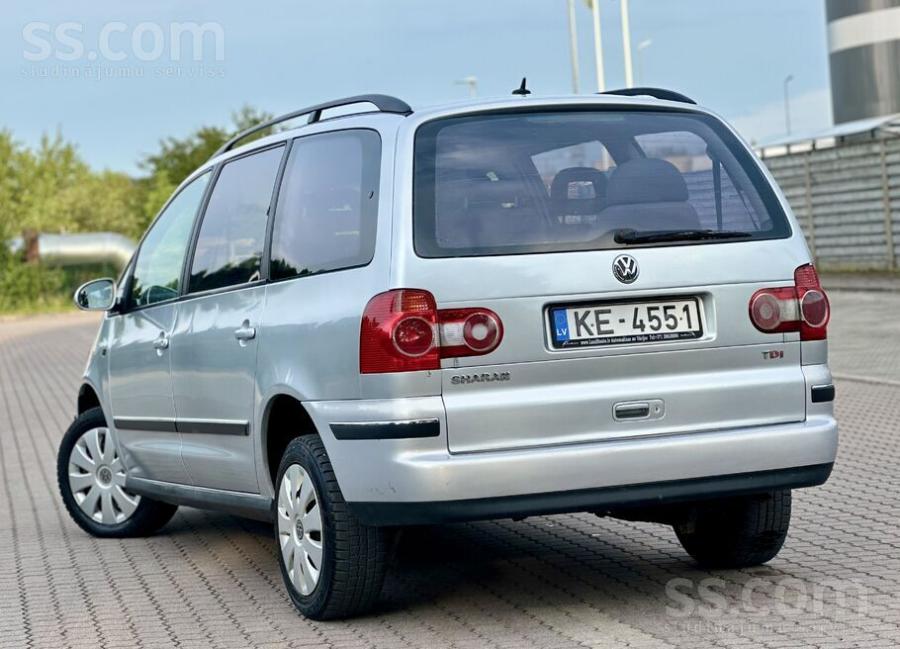 Volkswagen Sharan 2005 Jelgava, ar dzinēja tilpumu 1.90 L un nobraukumu 0 tūkst. km par 2450 €, foto 8 vietnē AUTOMOTO.COM.LV
