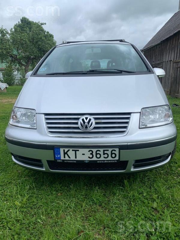 Volkswagen Sharan 2006 Daugavpils, ar dzinēja tilpumu 1.90 L un nobraukumu 394 tūkst. km par 2250 €, foto 1 vietnē AUTOMOTO.COM.LV