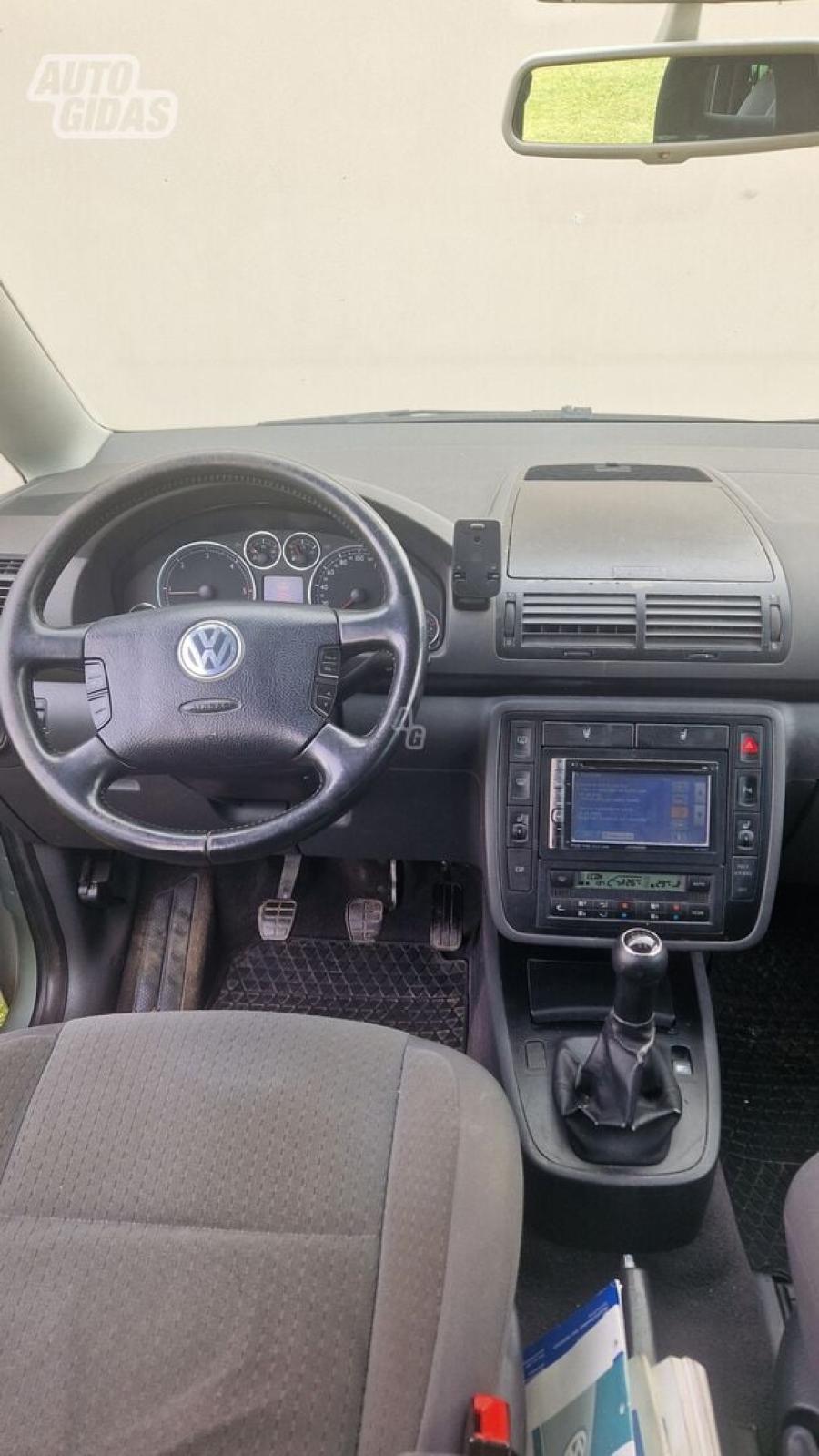 Volkswagen Sharan 2006 Panevēža, ar dzinēja tilpumu 1.90 L un nobraukumu 321 tūkst. km par 2700 €, foto 7 vietnē AUTOMOTO.COM.LV