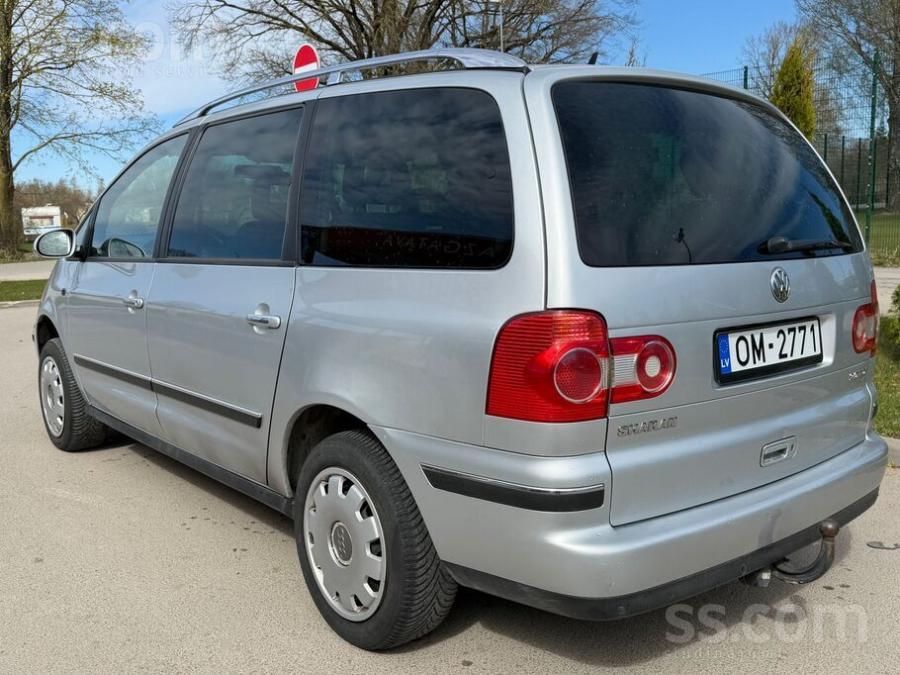Volkswagen Sharan 2006 in Bauska, with an engine capacity of 2.00 L and mileage of 314 thousand km for 3350 €, photo 4 on AUTOMOTO.COM.LV