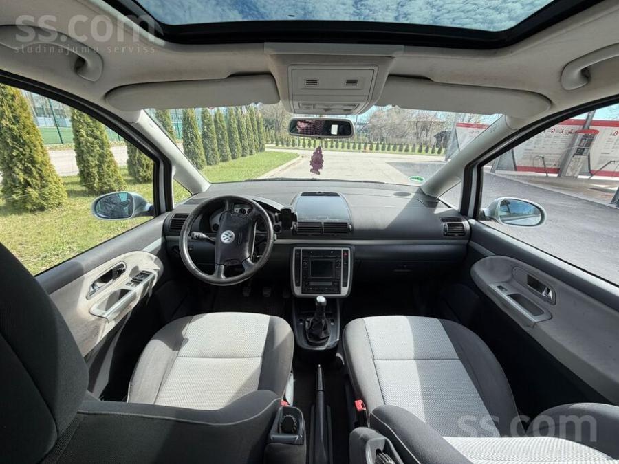 Volkswagen Sharan 2006 in Bauska, with an engine capacity of 2.00 L and mileage of 314 thousand km for 3350 €, photo 17 on AUTOMOTO.COM.LV