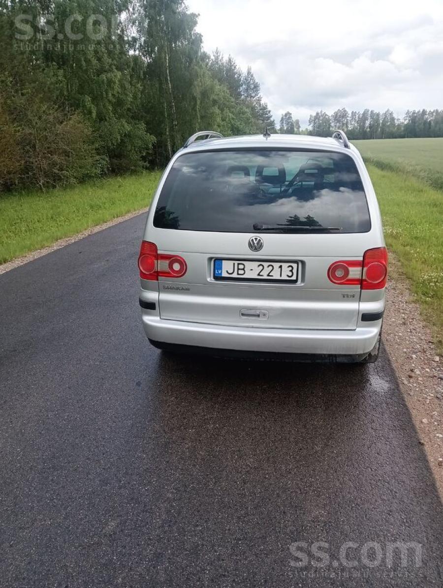 Volkswagen Sharan 2006 Jelgava, ar dzinēja tilpumu 1.90 L un nobraukumu 369 tūkst. km par 1300 €, foto 3 vietnē AUTOMOTO.COM.LV