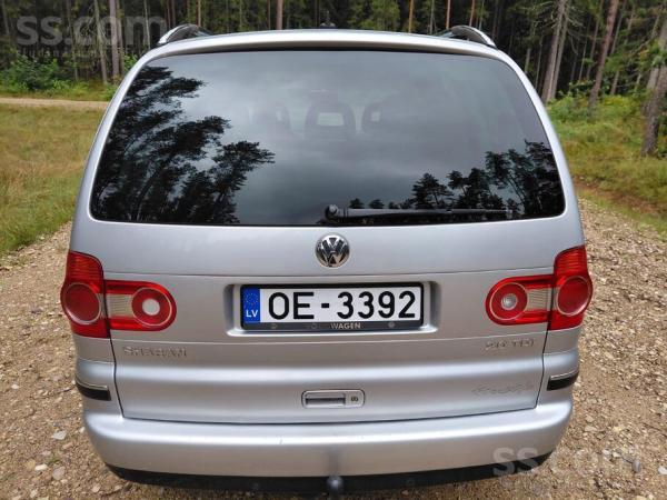 Volkswagen Sharan 2007 Rēzekne, ar dzinēja tilpumu 2.00 L un nobraukumu 0 tūkst. km par 4700 €, foto 2 vietnē AUTOMOTO.COM.LV