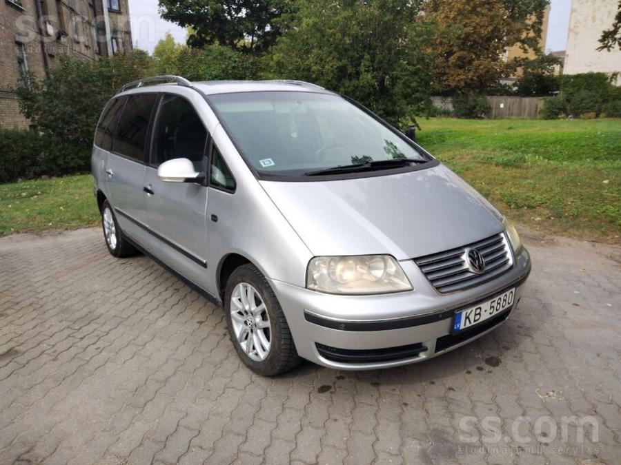 Фольксваген Шаран 2007 в Рига, объемом двигателя 1.90 л и пробегом 0 тыс. км за 3200 €, фото 7 на AUTOMOTO.COM.LV
