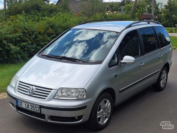 Volkswagen Sharan 2009 Mažeikiai, ar dzinēja tilpumu 1.90 L un nobraukumu 276 tūkst. km par 4250 €, foto 1 vietnē AUTOMOTO.COM.LV