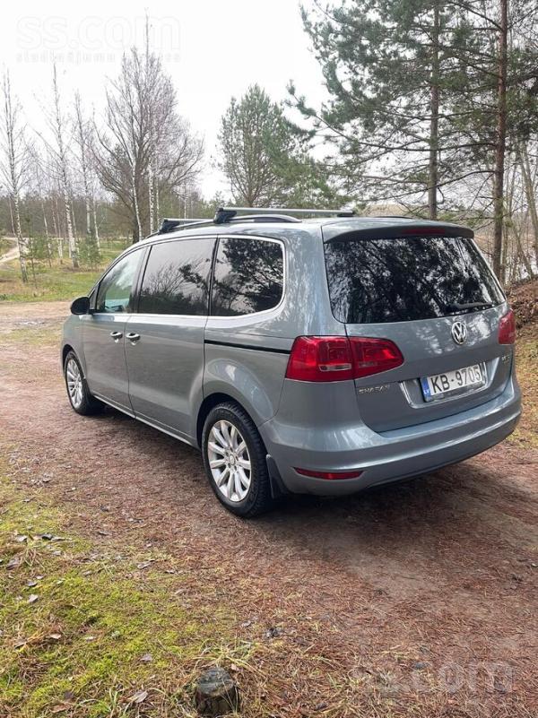 Volkswagen Sharan 2011 Jēkabpils, ar dzinēja tilpumu 2.00 L un nobraukumu 390 tūkst. km par 6300 €, foto 3 vietnē AUTOMOTO.COM.LV
