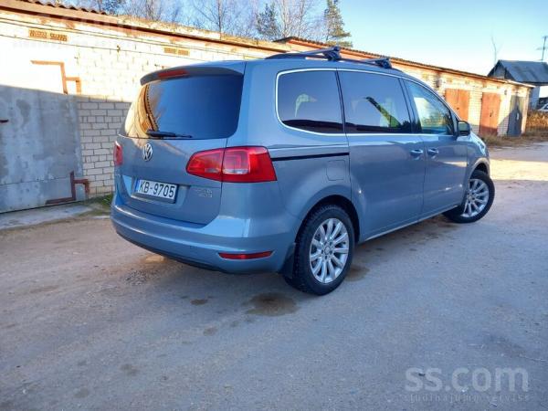 Volkswagen Sharan 2011 in Jekabpils, with an engine capacity of 2.00 L and mileage of 390 thousand km for 6500 €, photo 6 on AUTOMOTO.COM.LV