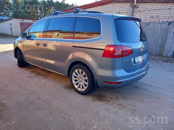 Volkswagen Sharan 2011 in Jekabpils, with an engine capacity of 2.00 L and mileage of 390 thousand km for 6500 €, photo 7 on AUTOMOTO.COM.LV