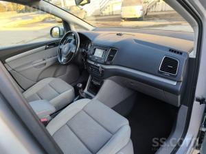 Volkswagen Sharan 2011 in Cesis, with an engine capacity of 2.00 L and mileage of 0 thousand km for 6950 €, photo 11 on AUTOMOTO.COM.LV