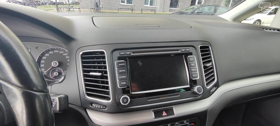 Volkswagen Sharan 2011 Viļņa, ar dzinēja tilpumu 2.00 L un nobraukumu 292 tūkst. km par 8400 €, foto 13 vietnē AUTOMOTO.COM.LV