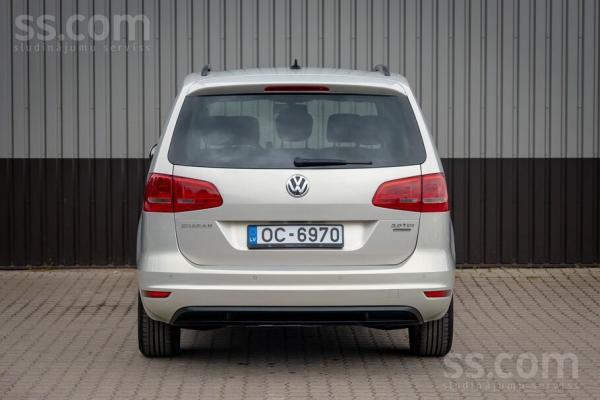 Volkswagen Sharan 2012 Talsi, ar dzinēja tilpumu 2.00 L un nobraukumu 325 tūkst. km par 8390 €, foto 5 vietnē AUTOMOTO.COM.LV