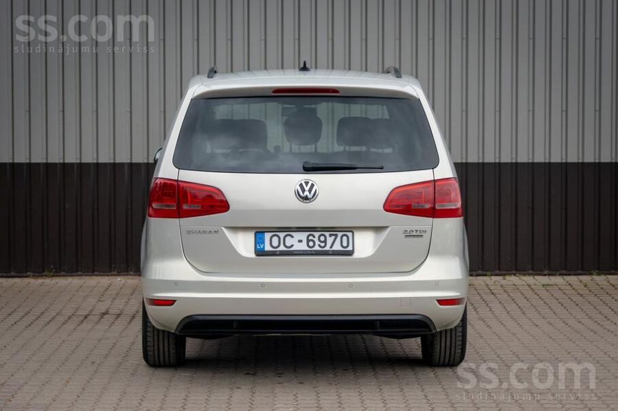 Volkswagen Sharan 2012 Talsi, ar dzinēja tilpumu 2.00 L un nobraukumu 325 tūkst. km par 8390 €, foto 5 vietnē AUTOMOTO.COM.LV