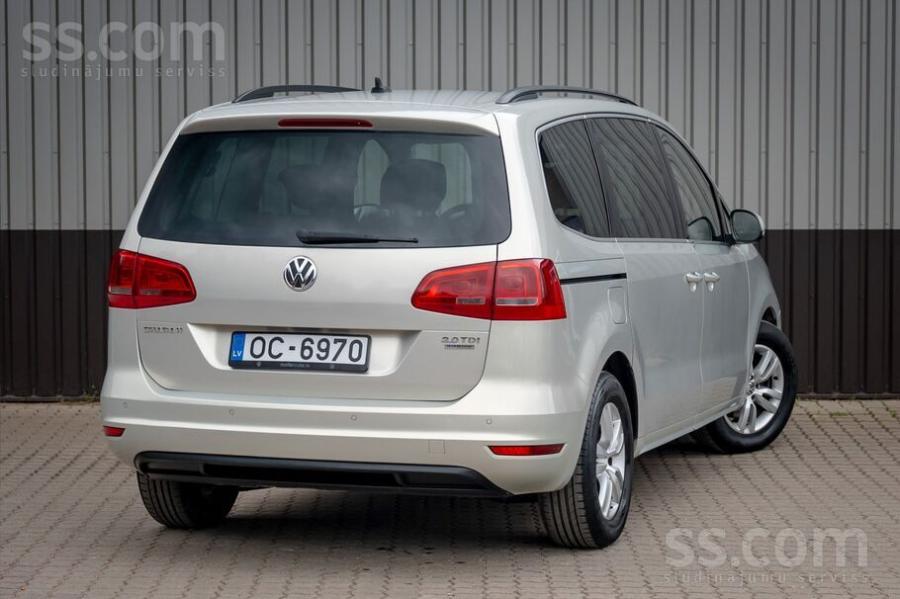 Volkswagen Sharan 2012 Talsi, ar dzinēja tilpumu 2.00 L un nobraukumu 325 tūkst. km par 8390 €, foto 7 vietnē AUTOMOTO.COM.LV