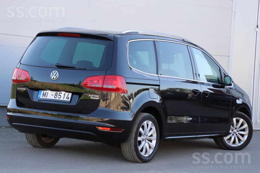 Volkswagen Sharan 2012 in Tukums, with an engine capacity of 2.00 L and mileage of 0 thousand km for 6990 €, photo 4 on AUTOMOTO.COM.LV