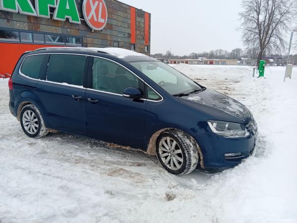 Volkswagen Sharan 2012 Telšiai, ar dzinēja tilpumu 2.00 L un nobraukumu 450 tūkst. km par 4999 €, foto 2 vietnē AUTOMOTO.COM.LV