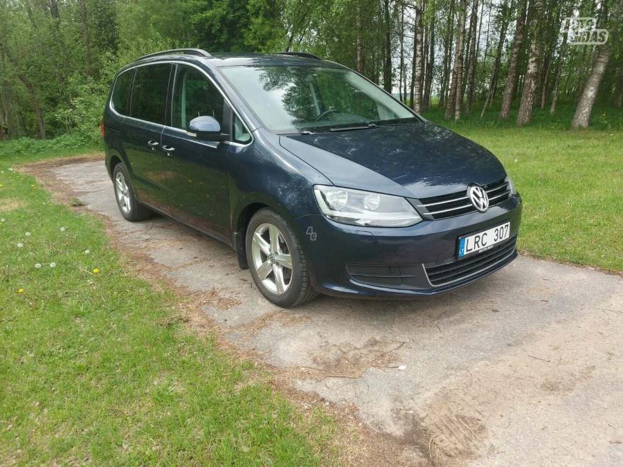 Volkswagen Sharan 2012 Ukmergė, ar dzinēja tilpumu 2.00 L un nobraukumu 400 tūkst. km par 5550 €, foto 3 vietnē AUTOMOTO.COM.LV