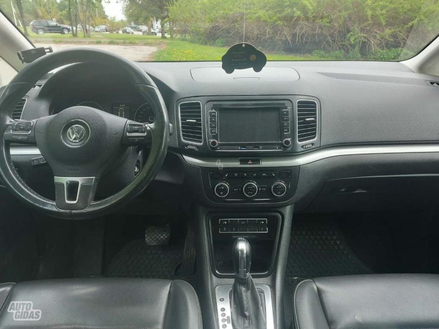 Volkswagen Sharan 2012 Ukmergė, ar dzinēja tilpumu 2.00 L un nobraukumu 400 tūkst. km par 5450 €, foto 10 vietnē AUTOMOTO.COM.LV