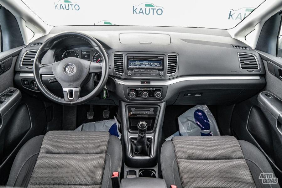Volkswagen Sharan 2012 Kauņa, ar dzinēja tilpumu 2.00 L un nobraukumu 299 tūkst. km par 7990 €, foto 9 vietnē AUTOMOTO.COM.LV