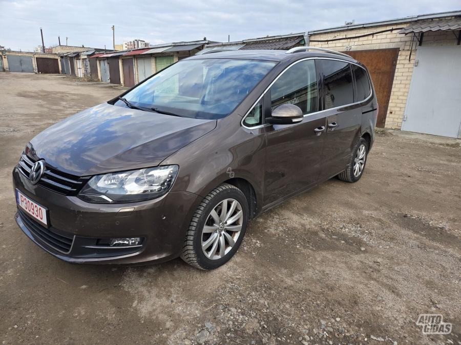 Volkswagen Sharan 2013 Jonava, ar dzinēja tilpumu 2.00 L un nobraukumu 295 tūkst. km par 7999 €, foto 1 vietnē AUTOMOTO.COM.LV