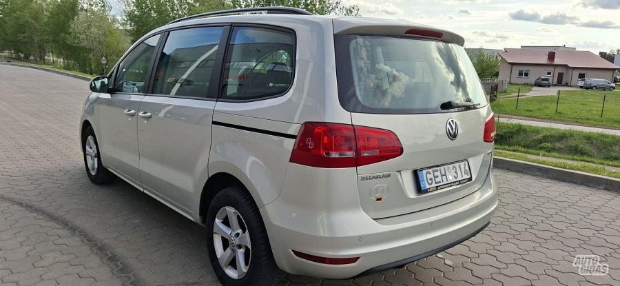 Volkswagen Sharan 2013 in Vilnius, with an engine capacity of 1.40 L and mileage of 138 thousand km for 6300 €, photo 9 on AUTOMOTO.COM.LV