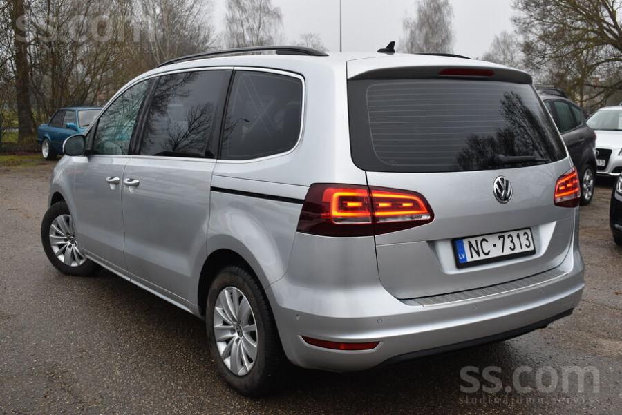 Volkswagen Sharan 2016 in Kuldiga, with an engine capacity of 2.00 L and mileage of 0 thousand km for 9550 €, photo 3 on AUTOMOTO.COM.LV