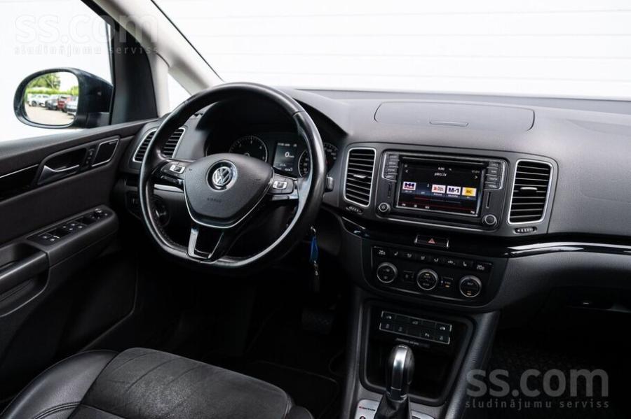 Volkswagen Sharan 2016 Rīga, ar dzinēja tilpumu 2.00 L un nobraukumu 296 tūkst. km par 11950 €, foto 10 vietnē AUTOMOTO.COM.LV