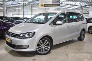 Volkswagen Sharan 2017 in Riga, with an engine capacity of 2.00 L and mileage of 239 thousand km for 15850 €, photo 1 on AUTOMOTO.COM.LV