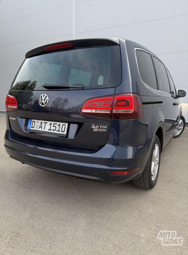 Volkswagen Sharan 2017 Utena, ar dzinēja tilpumu 2.00 L un nobraukumu 321 tūkst. km par 16950 €, foto 1 vietnē AUTOMOTO.COM.LV