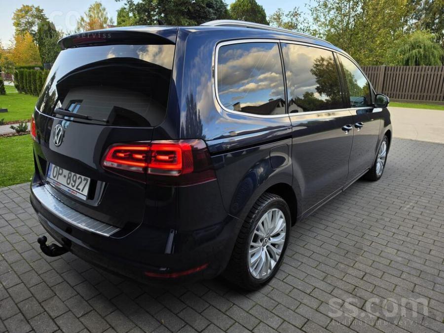 Volkswagen Sharan 2017 Jelgava, ar dzinēja tilpumu 2.00 L un nobraukumu 273 tūkst. km par 13400 €, foto 7 vietnē AUTOMOTO.COM.LV