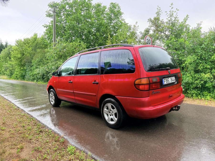 Красный Фольксваген Шаран 1999 в Каунас, объемом двигателя 1.90 л и пробегом 439 тыс. км за 650 €, фото 8 на AUTOMOTO.COM.LV