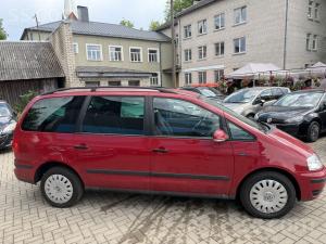 Sarkans Volkswagen Sharan 2007 Rēzekne, ar dzinēja tilpumu 2.00 L un nobraukumu 0 tūkst. km par 3750 €, foto 6 vietnē AUTOMOTO.COM.LV