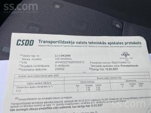 Sarkans Volkswagen Sharan 2007 Rēzekne, ar dzinēja tilpumu 2.00 L un nobraukumu 0 tūkst. km par 3750 €, foto 11 vietnē AUTOMOTO.COM.LV