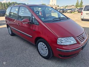 Sarkans Volkswagen Sharan 2009 Utena, ar dzinēja tilpumu 1.97 L un nobraukumu 240 tūkst. km par 2750 €, foto 6 vietnē AUTOMOTO.COM.LV