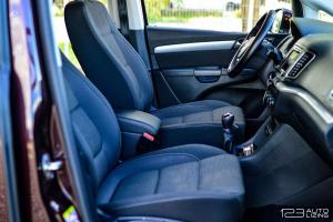 Red Volkswagen Sharan 2018 in Kretinga, with an engine capacity of 2.00 L and mileage of 278 thousand km for 13650 €, photo 13 on AUTOMOTO.COM.LV
