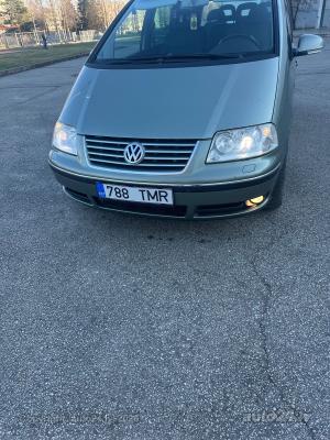 Volkswagen Sharan 2006 Tartu, ar dzinēja tilpumu 1.90 L un nobraukumu 314 tūkst. km par 2800 €, foto  vietnē AUTOMOTO.COM.LV