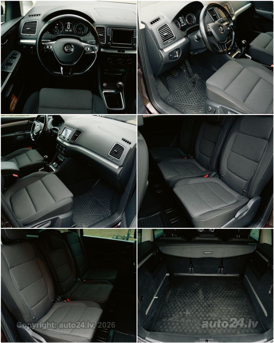 Volkswagen Sharan 2017 Tallina, ar dzinēja tilpumu 2.00 L un nobraukumu 251 tūkst. km par 15000 €, foto 13 vietnē AUTOMOTO.COM.LV