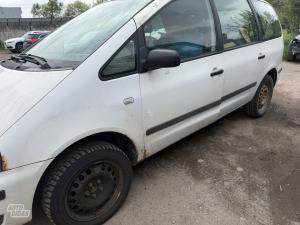 White Volkswagen Sharan 2002 in Prienai, with an engine capacity of 1.90 L and mileage of 225 thousand km for 599 €, photo 3 on AUTOMOTO.COM.LV