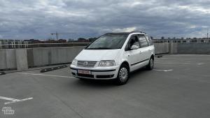 Balts Volkswagen Sharan 2008 Viļņa, ar dzinēja tilpumu 2.80 L un nobraukumu 422 tūkst. km par 870 €, foto  vietnē AUTOMOTO.COM.LV