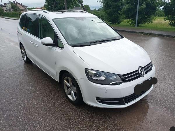 Balts Volkswagen Sharan 2011 Tauragė, ar dzinēja tilpumu 1.97 L un nobraukumu 340 tūkst. km par 4800 €, foto 2 vietnē AUTOMOTO.COM.LV
