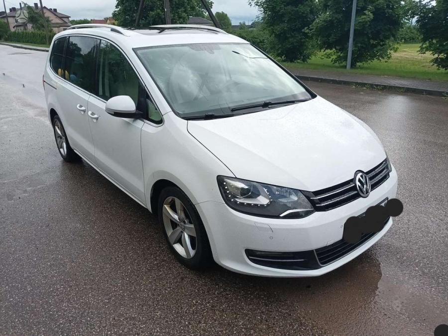Balts Volkswagen Sharan 2011 Tauragė, ar dzinēja tilpumu 1.97 L un nobraukumu 340 tūkst. km par 4800 €, foto 3 vietnē AUTOMOTO.COM.LV