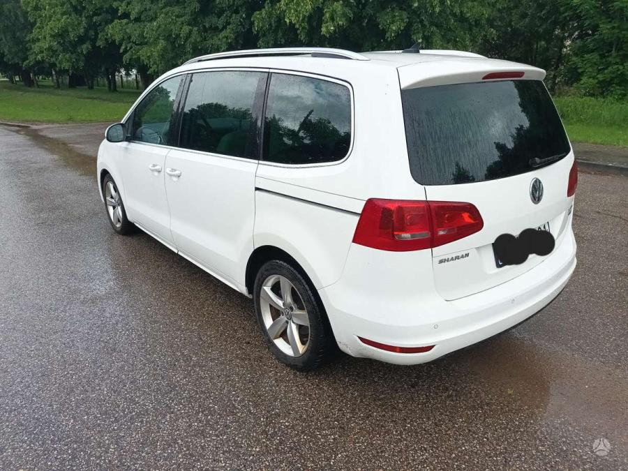 Balts Volkswagen Sharan 2011 Tauragė, ar dzinēja tilpumu 1.97 L un nobraukumu 340 tūkst. km par 4800 €, foto 6 vietnē AUTOMOTO.COM.LV
